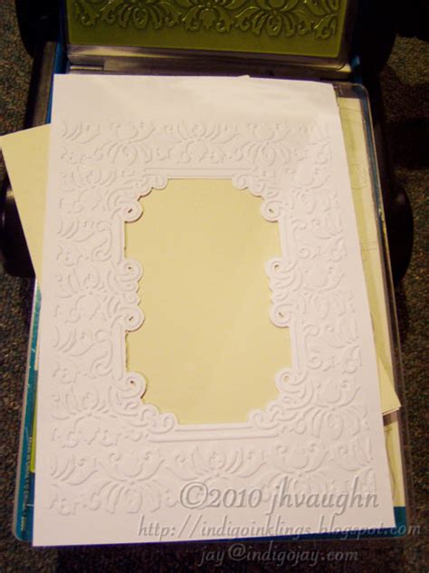 Indigo Inklings Cuttlebug Embossing Plus
