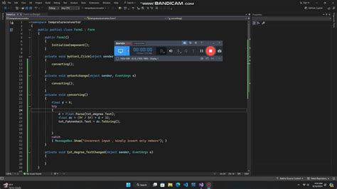 muhammad hanzala on linkedin codinglife csharp temperatureconversion