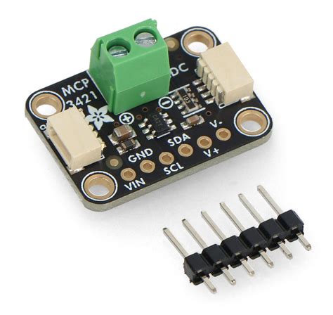 MCP3421 18 Bit 1 Channel I2C ADC STEMMA QT Qwiic Adafruit 5870 Botland Robotic Shop