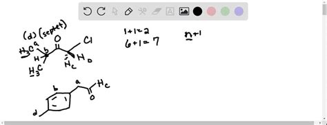 solved predict the splitting pattern for cach of the labeled hydrogens