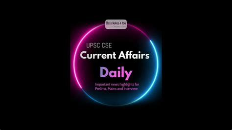 31 August 2022 Important News For Cse Class Notes 4 You