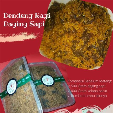 Promo Dendeng Ragi Dendeng Ragi Daging Sapi Dendeng Daging Sapi