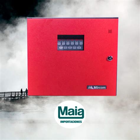 Panel Convencional De 6 Zonas Mircom Fa 106r Maia Importaciones