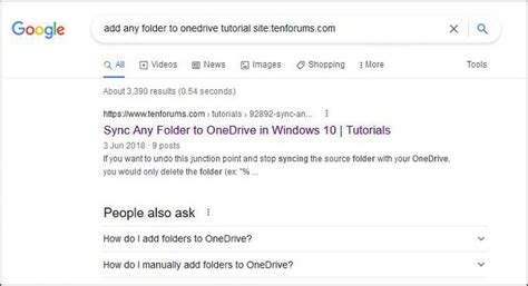 How To Add New Folders To Sync With OneDrive Windows 10 Forums
