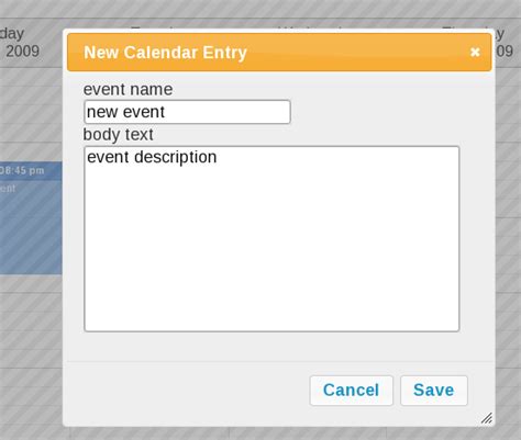 Calendars In Jquery 13 With Php Using Jquery Week Calendar Plugin Part 1