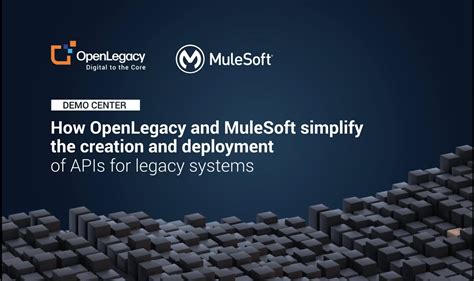 Video How OpenLegacy And MuleSoft Simplify The Creation And Deployment Of APIs For Legacy Systems