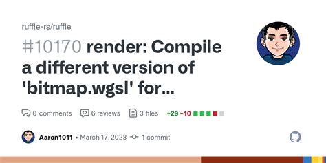 Render Compile A Different Version Of Bitmapwgsl For Stage3d By Aaron1011 · Pull Request
