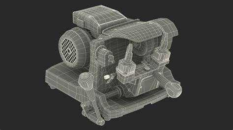 3d Semi Automatic Key Duplication Machine Turbosquid 2071286
