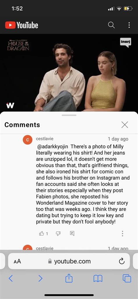Fabien Frankel And Milly Alcock Dating Rumors Rpopculturechat