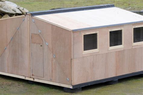 Rapidly Deployable Shelters Go From Flat To Hurricane Proof Designs