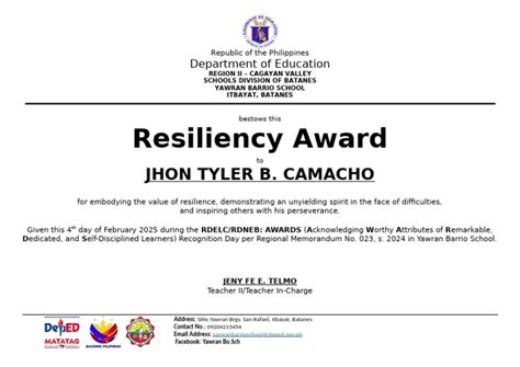 Rdelc Rdneb Resiliency Certificate Pdf Rdelc Rdneb Resiliency Certificate Pdf