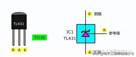 TL431 是什么元件TL431工作原理 功能引脚图 电路案例详解秒懂 知乎