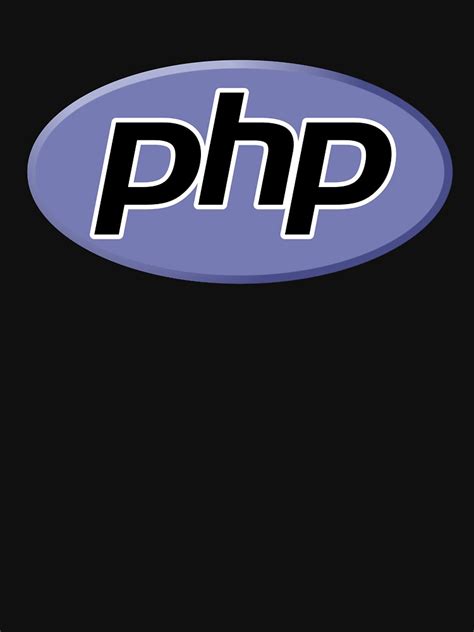Php Programming Language Official Logo T Shirt Pullover Hoodie For