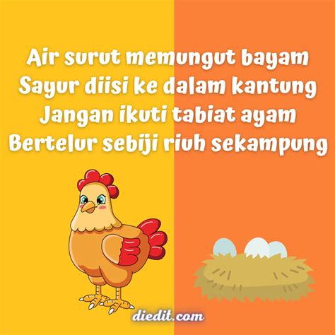 Kumpulan Pantun Berakhiran H Ah Eh Ih Oh Uh