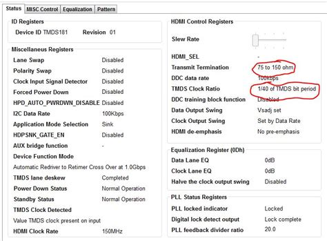 DP159RSBEVM How To Use EVM To Output HDMI 2 0 Signal Interface Forum Interface TI E2E