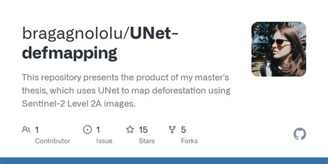 Github Bragagnololu Unet Defmapping This Repository Presents The Product Of My Masters