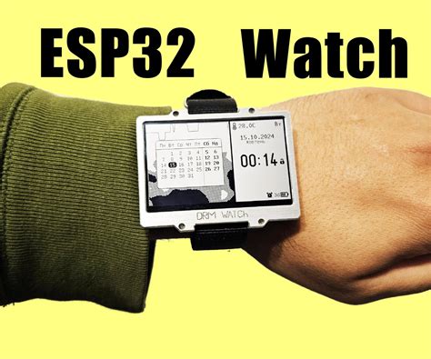 Diy Esp32 Wearable Drm Watch 3 Suitable For Daily Use 12 Steps