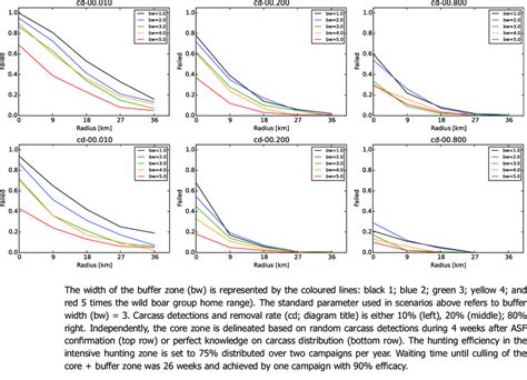The Effect Of The Width Of The Buffer Zone On The Final Success