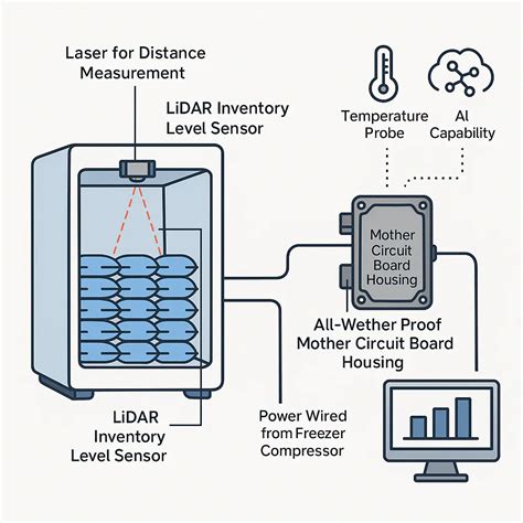 laser for distance measurement smart freezer inventory meskernel