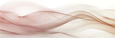 Soft Flowing Abstract Waves In Warm Tones Creating A Serene Atmosphere
