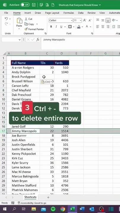 5 Secret Shortcut In Excel Everyone Known🤫😲😲😲viral Trending