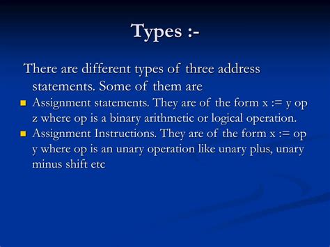 Ppt What Is Three Address Code Powerpoint Presentation Free