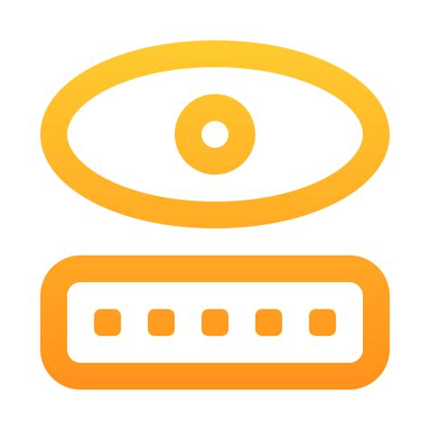 Show Password Generic Gradient Icon
