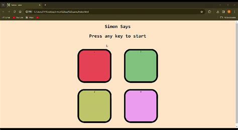 Abhishek Duggal On Linkedin Simonsaysgame