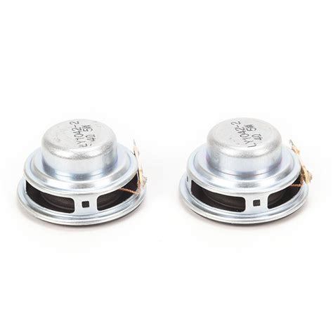 2pcs 1 5inch 40mm 4ohm 5w Full Range Speakers Hif Grandado