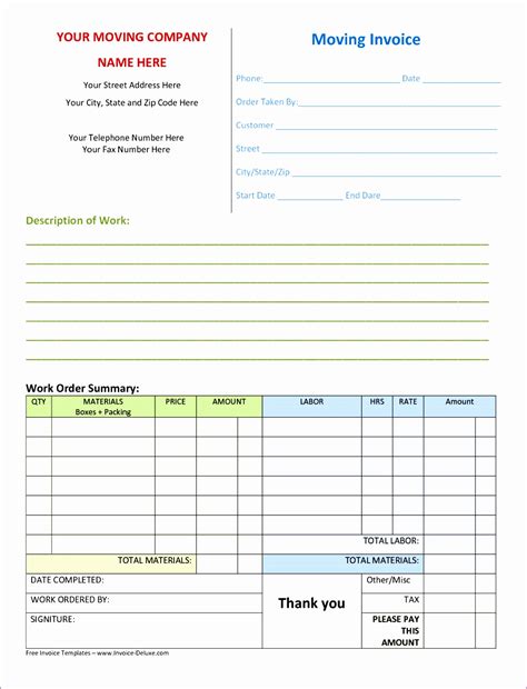 6 Invoice Template Excel Mac Excel Templates Excel Templates