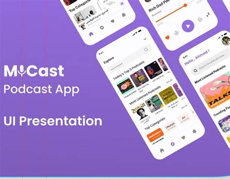 Rowaina Farghaly On Linkedin Podcast App Ui Ux Design