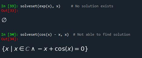 sympy库的使用六解方程 小小喽啰 博客园