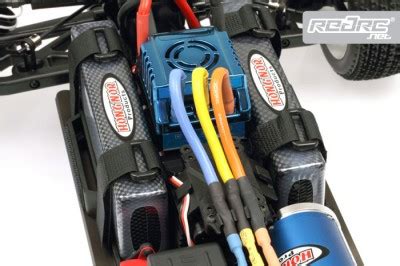 Red RC HongNor NEXX8 1 8th Electric Buggy