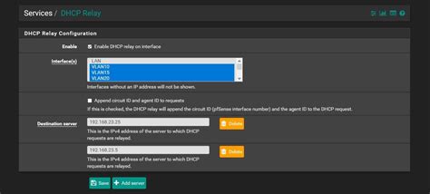 dhcp server and bridged interfaces netgate forum
