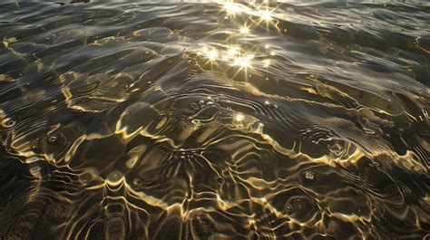 Premium Photo Sunlight Reflecting Off Rippling Water Creating A Mesmerizing Pattern Of Light