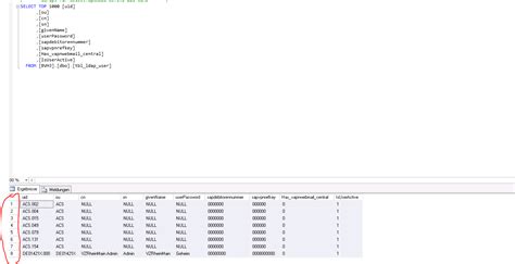 How Do I Access The Id In Ms Sql Server Mangement Studio Stack Overflow