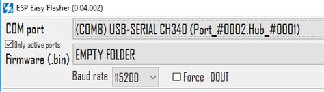 Esp Flasher 004002 Does Not Find Bin Folder · Issue 2247 · Letscontrolitespeasy · Github