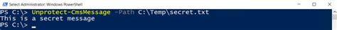 powershell encrypt and decrypt data by using certificates public key