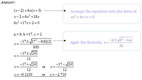 Completing The Square Formula Spm Solving Quadratic Equations Collection Bundle Teaching