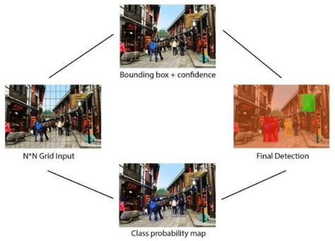 Yolov3 Object Detection Model Showed In Bounding Boxes Download Scientific Diagram