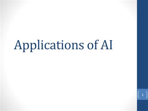 Pdf Applications Of Artificial Intelligence Dokumentips