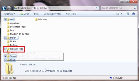 How To Enable Check Boxes In Windows 7 Explorer I Have A Pc