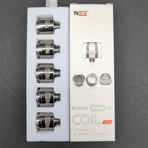 Yocan Evolve Plus Xl Quad Coil 5ct Avernic Smoke Shop