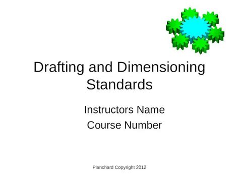 PPT Drafting And Dimensioning Standards DOKUMEN TIPS
