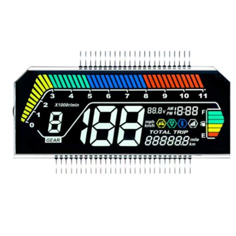 Full View Va Lcd Segment Display Custom Display Dalian Eastern Full View Va Lcd Segment Display Custom Display Dalian Eastern