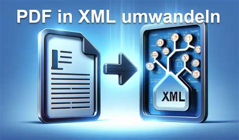PDF In XML Umwandeln Windows FAQ
