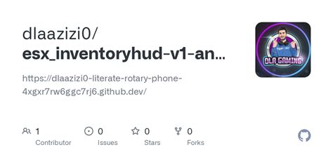 GitHub Dlaazizi0 Esx Inventoryhud V1 And V1 3 Https Dlaazizi0 Literate Rotary Phone