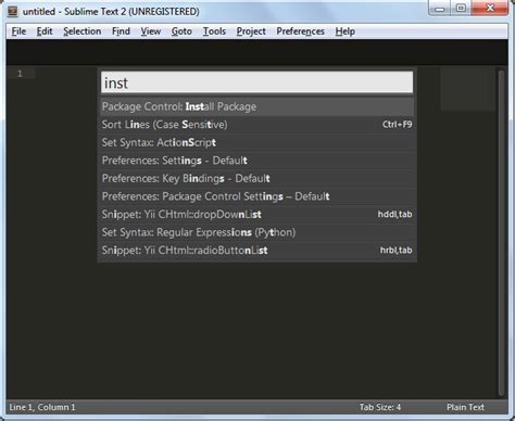 Programación Web Instalar Extensiones En Sublime Text 2