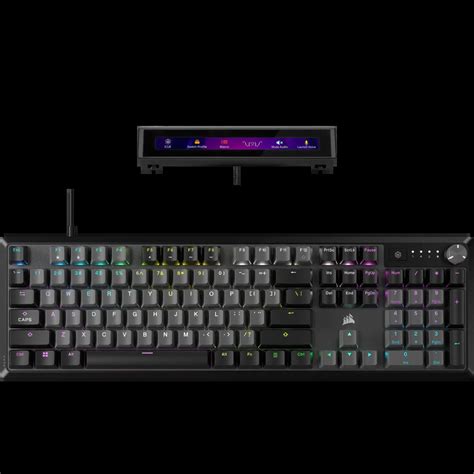 Corsair Premium Gaming Bundle Virtuoso Xt Headset And K100 Opx Keyboard