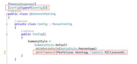 How To Set Time Unit In Benchmarkdotnet Results